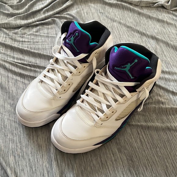 Jordan | Shoes | Jordan Retro 5 Grape Size 95 23 Release | Poshmark